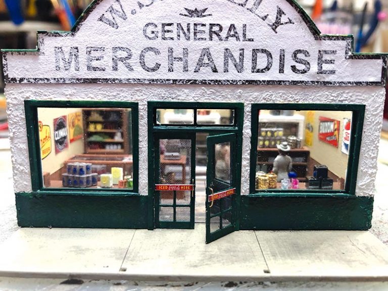 W.S. Kelly General Store Kit by Inter-Action Hobbies in HO - Narrow ...