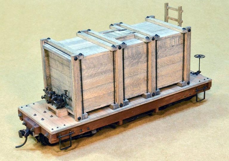 Scratchbuilt On30 Water Car - Narrow Gauge and Short Line Gazette